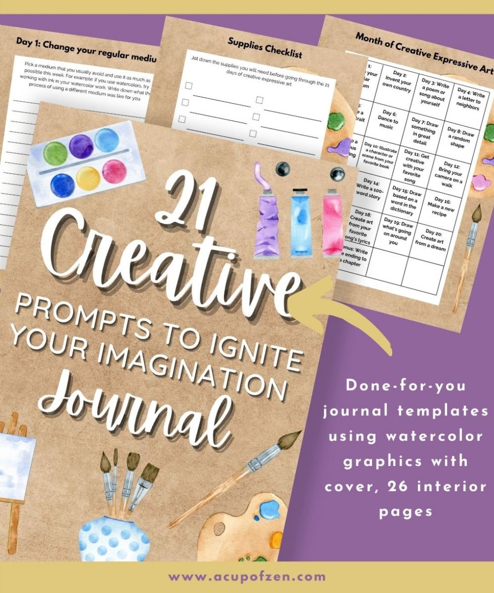21 Creative Prompts to Ignite Your Imagination Journal